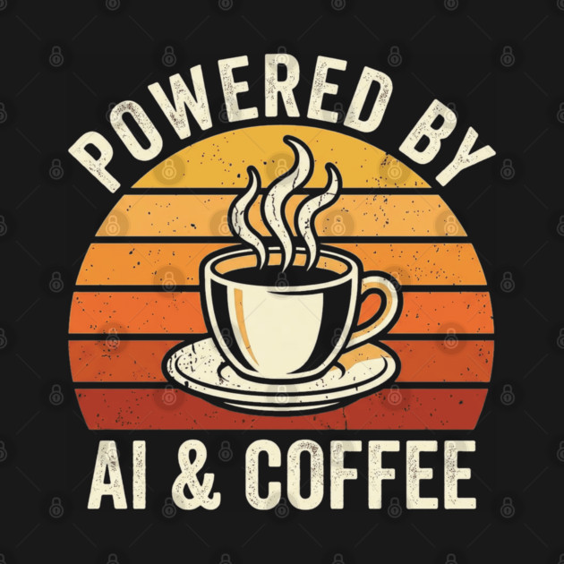 Artificial Intelligence Coffee Cup Retro Tech Programmer Productivity ...