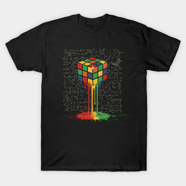 Melting Cube Surreal Math Science Puzzle Enthusiast Artwork - Puzzle ...