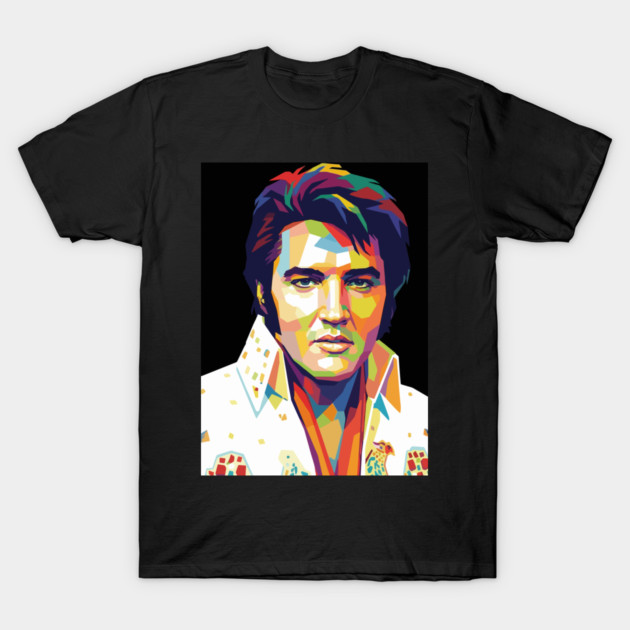fan art elvis presley tribute in pop art style - Elvis Presley - T ...