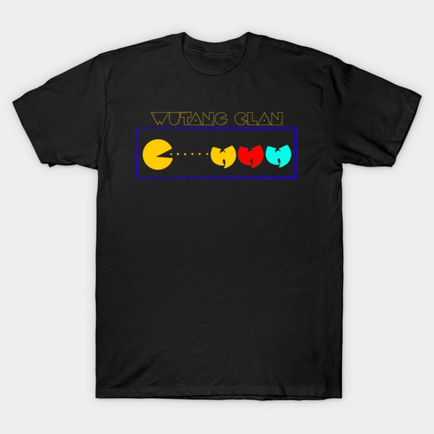 WUTANG PAC MAN - Wu Tang Clan Apparel Yellow - T-Shirt | TeePublic