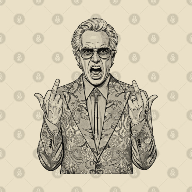 BABY BILLY ANGRY 90s black - Baby Billy - T-Shirt | TeePublic