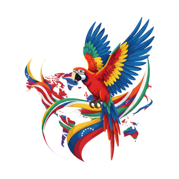 Global Support for Venezuela - Unity World Map 2026 - Country - T-Shirt ...