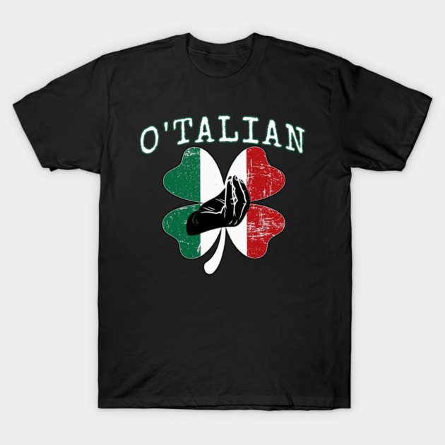 O'Talian Shamrock Italy Flag Italian Lucky St Patricks Day - Otalian ...