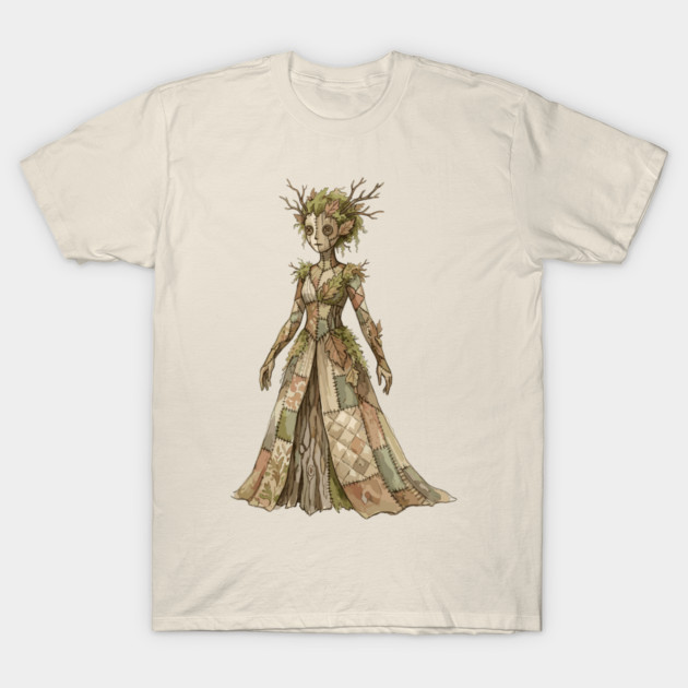 Magical Creatures: Burlap Dryad - Magical Creature - T-Shirt | TeePublic