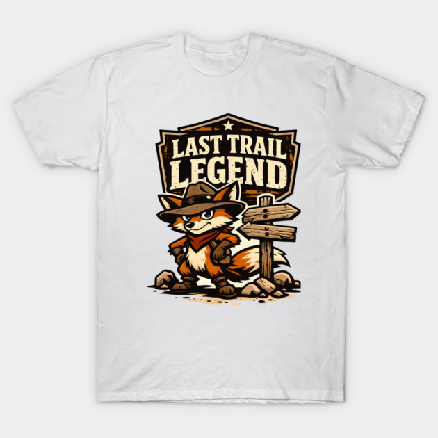 Last Trail Legend Desert Fox - Desert - T-Shirt | TeePublic
