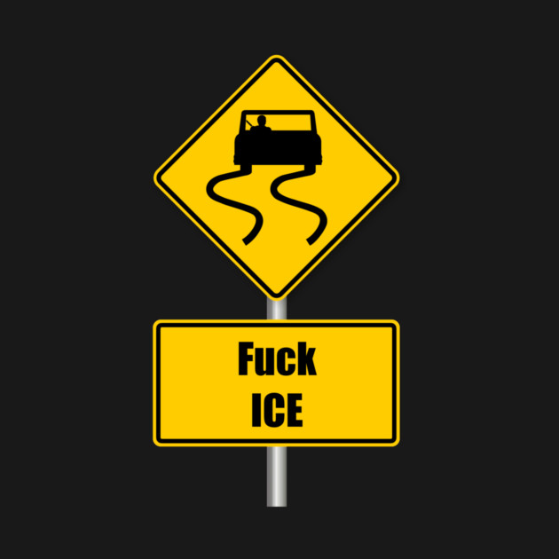Dangerous Driving Conditions - Fuck Ice - T-Shirt | TeePublic