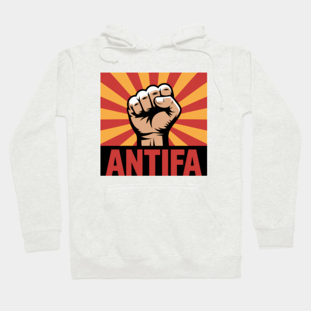 Antifa - Antifascist Merch - Antifa - Hoodie | TeePublic
