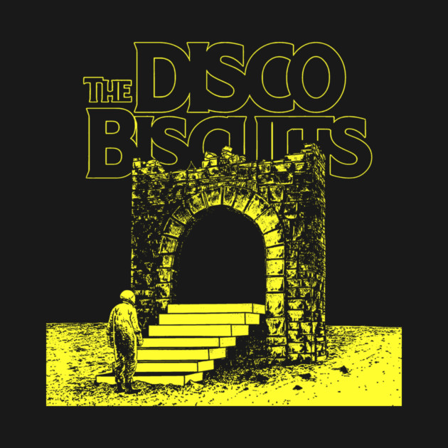 Yellow Silhouette Electronic Band - The Disco Biscuits - T-Shirt ...