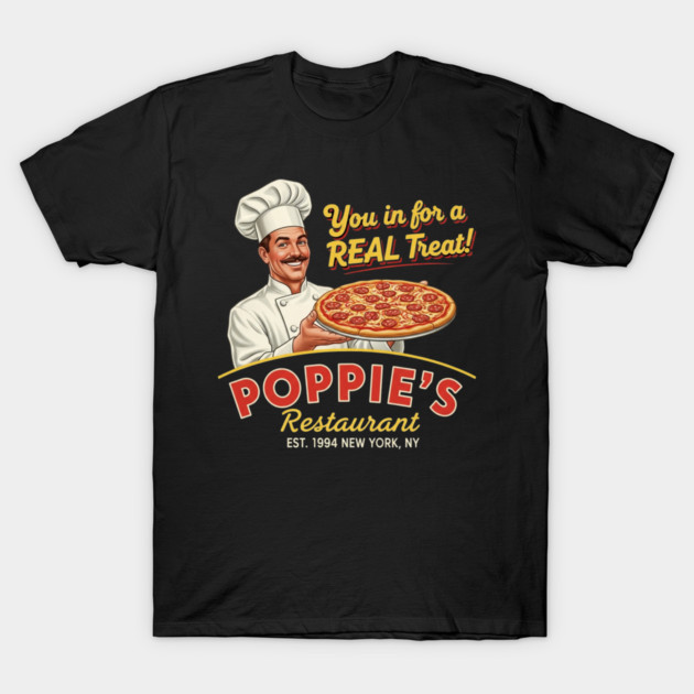 Retro You In For A REAL Treat Poppies Restaurant Chef Graphic Eater ...