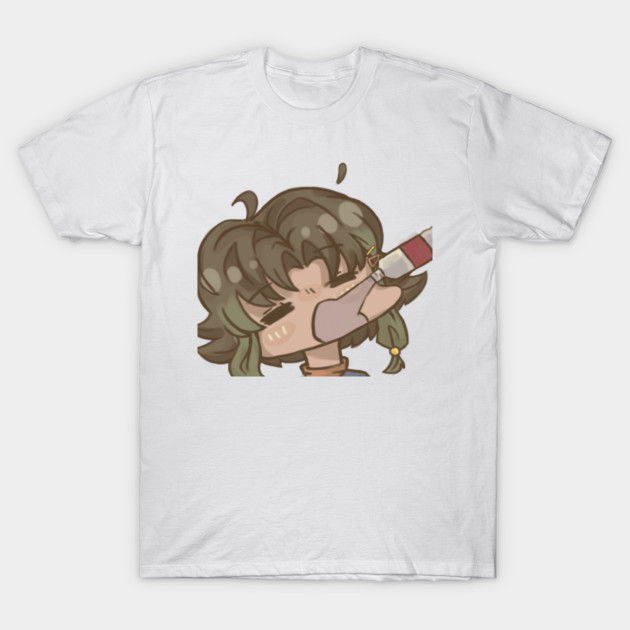 Chibi Anime Stay Hydrated Meme - Hydrated - T-Shirt | TeePublic