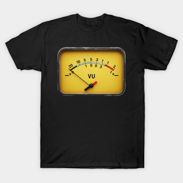 VU Meter - Vintage Audio Level Indicator Tool Gauge Graphic For Audio ...