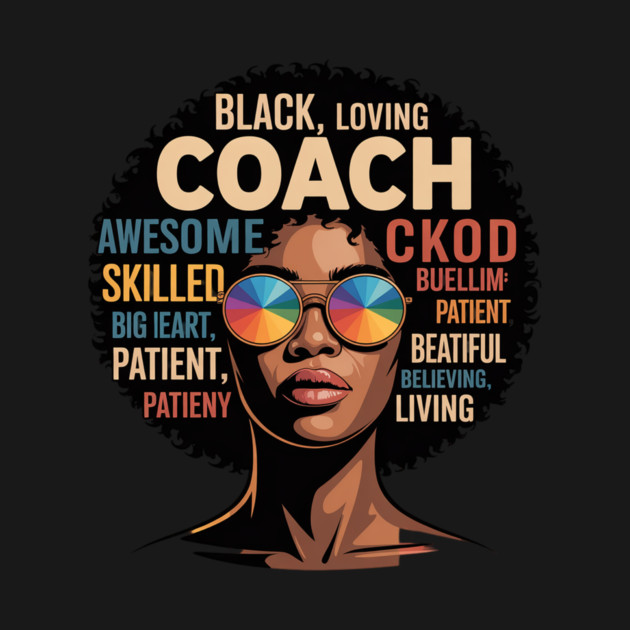 Coach Afro African American Women Black History Month - Coach Afro ...