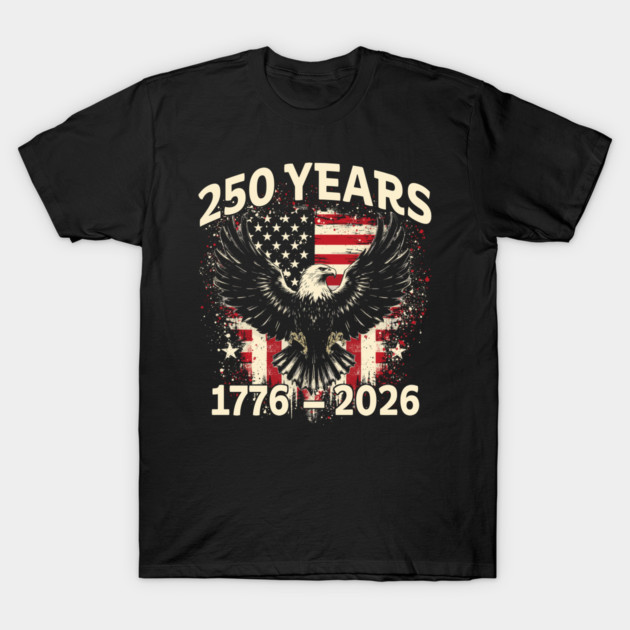 250 Years American 1776 2026 Vintage We The People USA - 250 Years ...