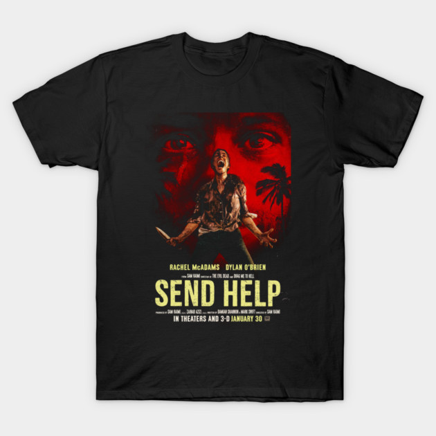Send Help movie poster - Send Help - T-Shirt | TeePublic