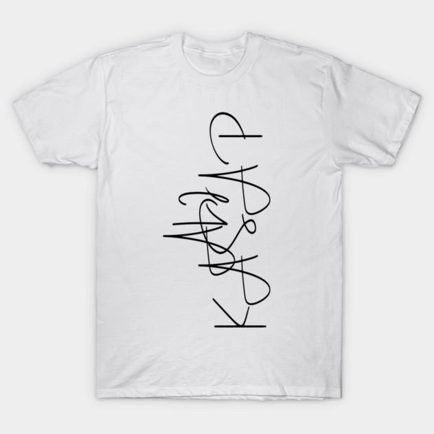 Cursive writing - Cursive - T-Shirt | TeePublic