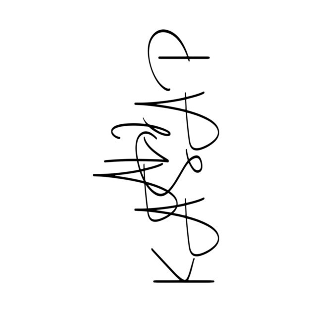 Cursive writing - Cursive - T-Shirt | TeePublic