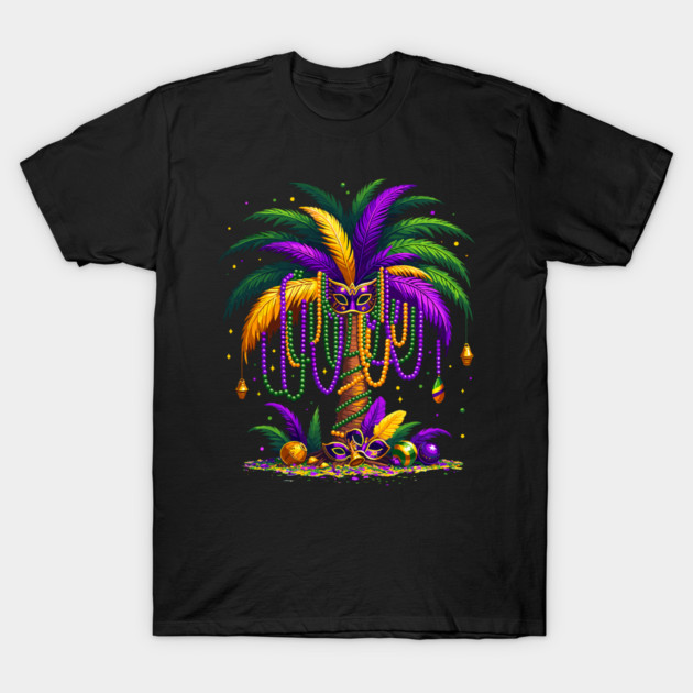 Party Mardi Gras Palm Tree Holiday Trip Hawaiian Tropical - Mardi Gras ...