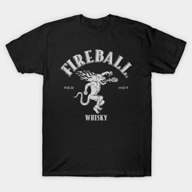 Fireball Whisky - Red Hot ••• Vintage Retro Style - Fireball Whisky - T ...