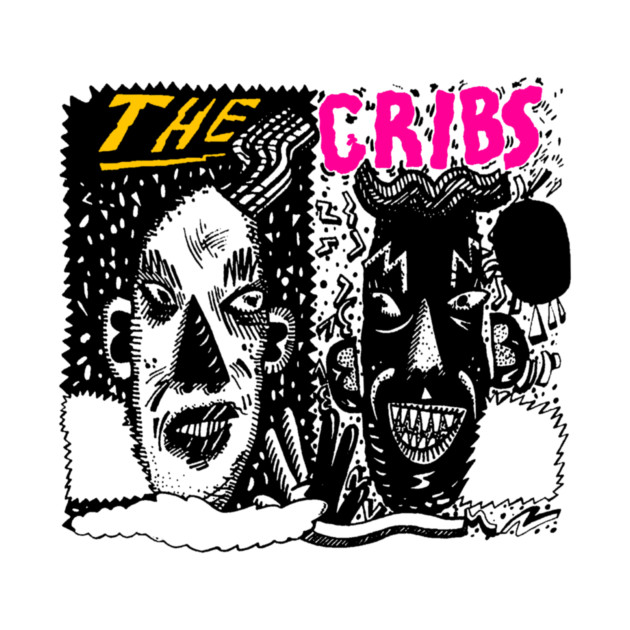 Silhouette Style Indie Band - The Cribs - T-Shirt | TeePublic