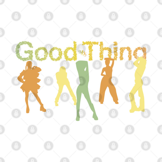 Silhouette design inspired by the idle group during the good thing era ...