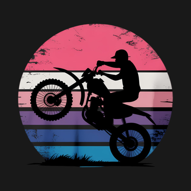 Motocross Gender-fluid Pride Motorcycle Dirt Bike LGBT-Q - Lgbt Q - T ...