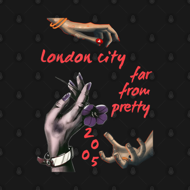 London City Tale Jenny Screech Violet - London City - T-Shirt | TeePublic