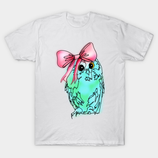 Green Blue Owl Wearing Bow hat – animalzinhats - Animals In Hats - T ...