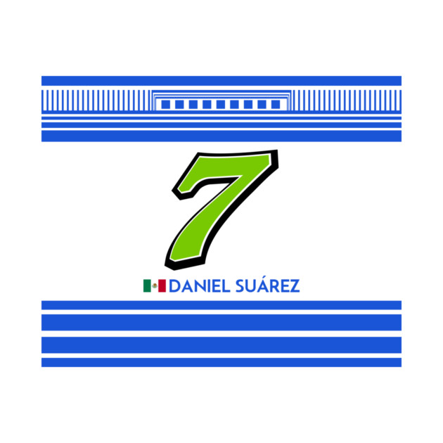 Daniel Suarez #7 2026 NASCAR Graphic Design Art - Daniel Suarez - T ...