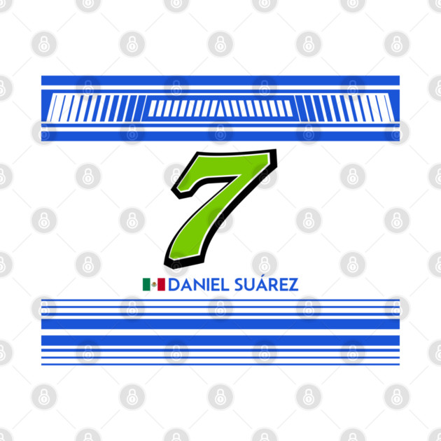 Daniel Suarez #7 2026 NASCAR Design - Daniel Suarez - T-Shirt | TeePublic