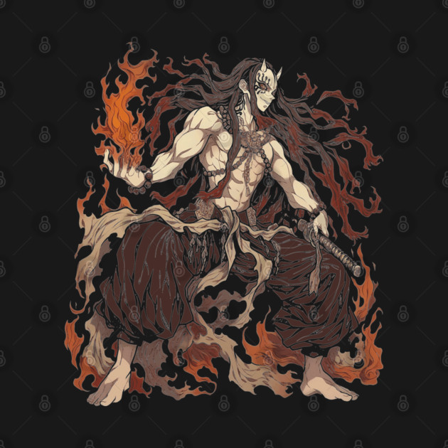 Muzan Kibutsuji Demon Slayer Fan Art - Muzan Kibutsuji - T-Shirt ...