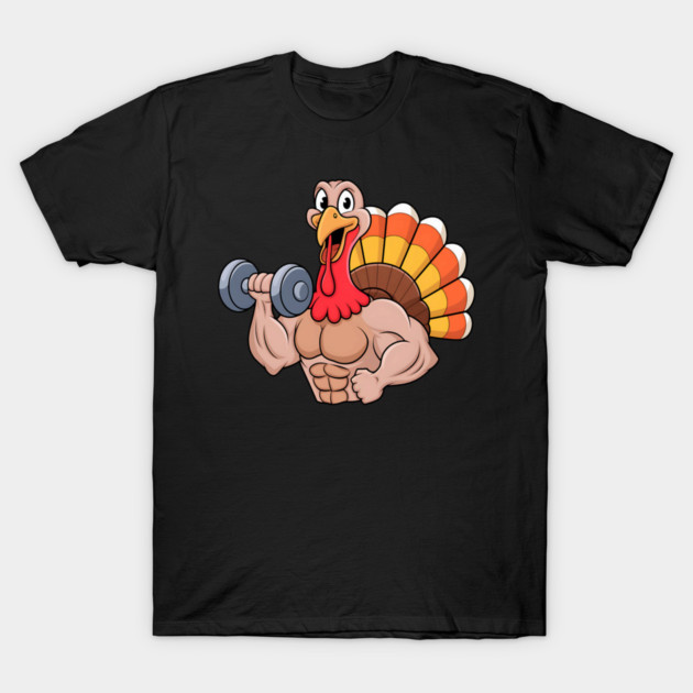 Turkey Bodybuilding Thanksgiving Day Gym Workout Fitness - Thanksgiving ...
