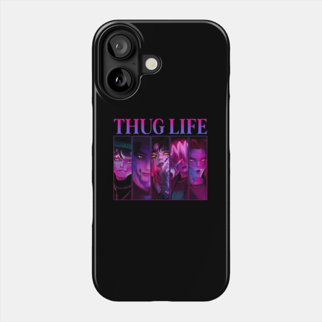 Thug Life Saja Kpop Demon Hunters - Custom Printed Boys - Phone Case ...