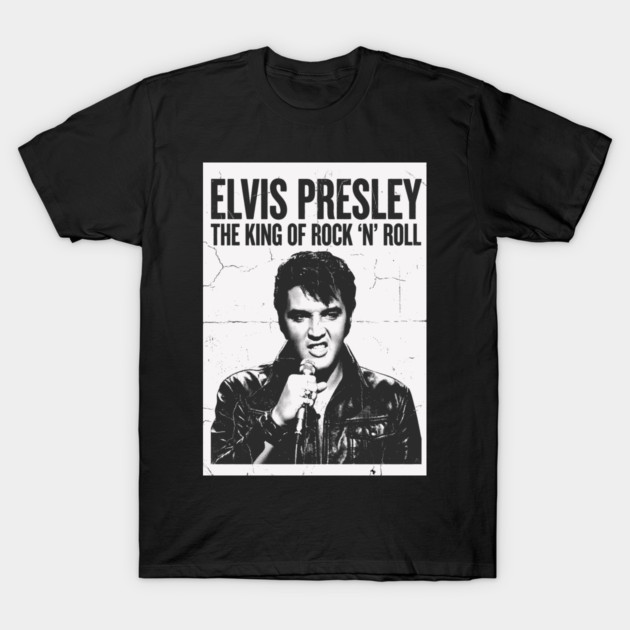 fan art elvis presley poster - Elvis Presley - T-Shirt | TeePublic