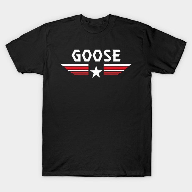 Vintage GOOSE with Star and Wings Cool Pilot Emblem Classic Graphic ...