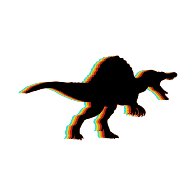 spinosaurus retro colors jurassic dinos - Spinosaurus Retro Colors ...