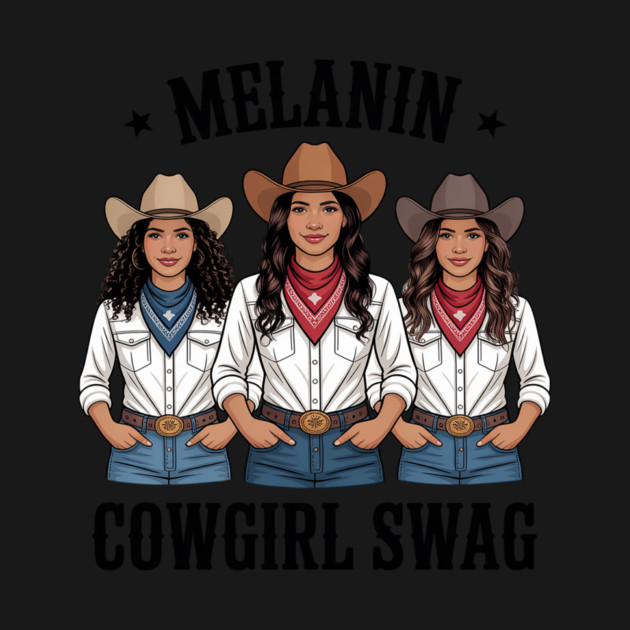 Melanin Cowgirls Black History African Melanin Cowgirl Swag - Melanin ...