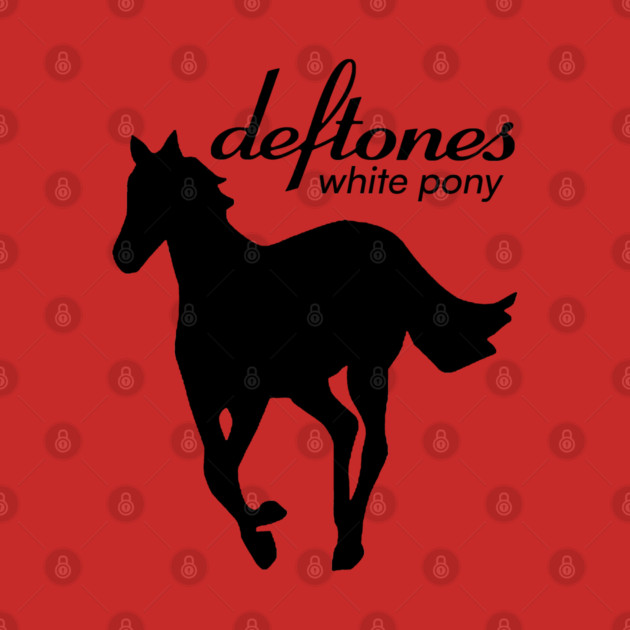 deftones white pony minimalist white - Deftones - T-Shirt | TeePublic
