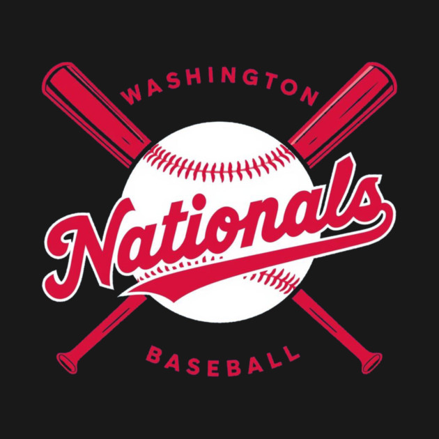 Washington Nationals Baseball Team Logo - Baseball - T-Shirt | TeePublic