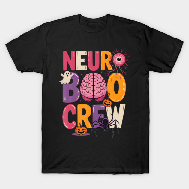 Neuro Boo Crew Halloween Anatomical Brain Anatomy Neurology - Halloween ...