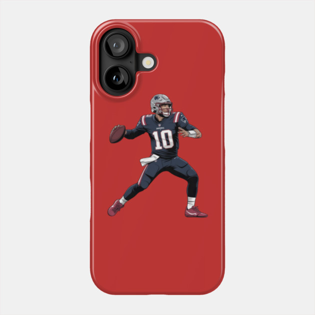 Drake Maye, New England Patriot's - Drake Maye - Phone Case | TeePublic