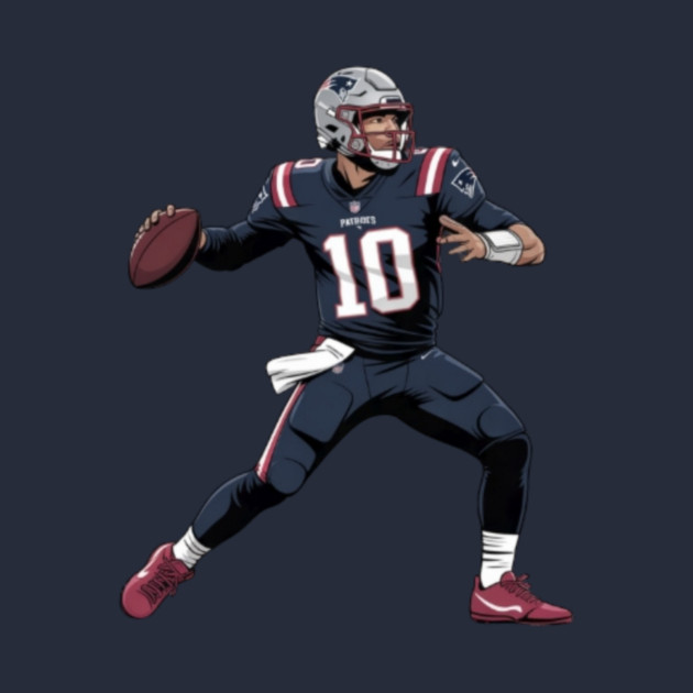 Drake Maye, New England Patriot's - Drake Maye - Hoodie | TeePublic