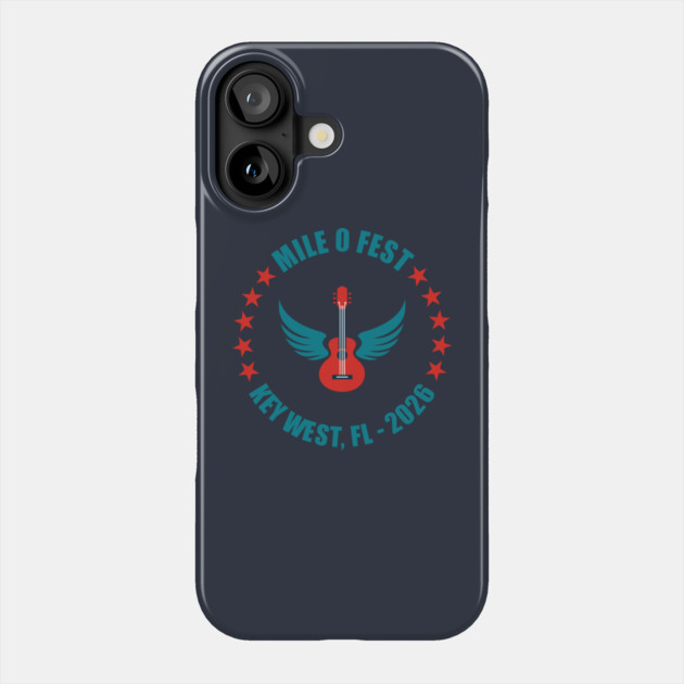 Mile 0 Fest Music Festival 2026 - Music Festival - Phone Case | TeePublic