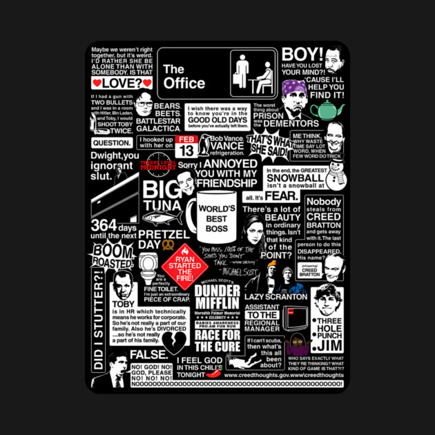 Wise Words From The Office - The Office Quotes - The Office - T-Shirt ...