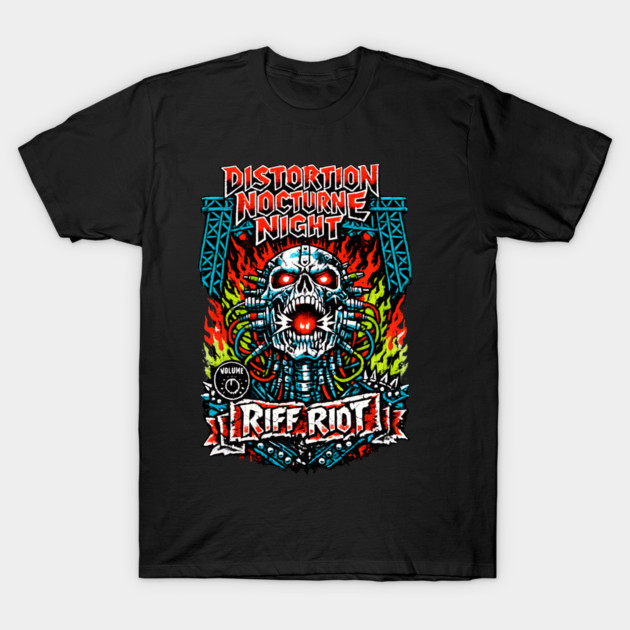 Death Metal cyborg skull Illustration - Death Metal - T-Shirt | TeePublic