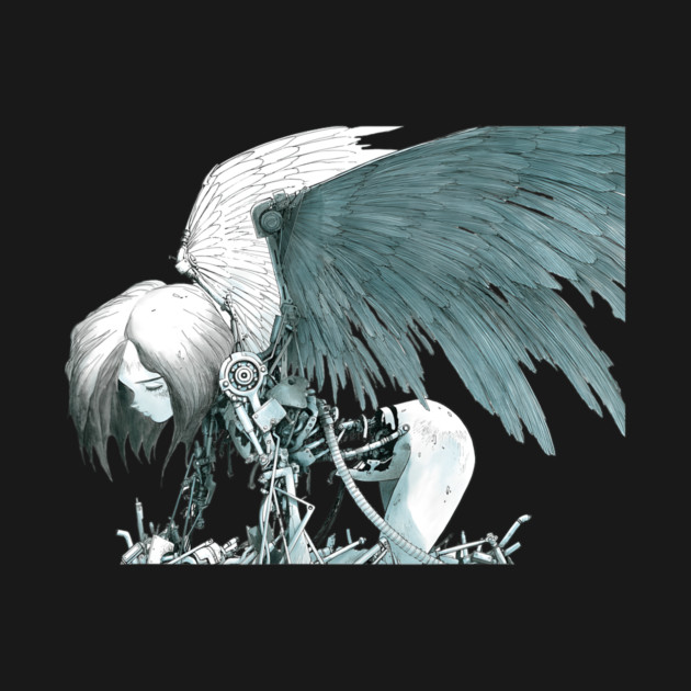 Gally Mechanical Angel - Custom Mechanical Angel - T-Shirt | TeePublic