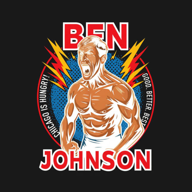 ben johnson - Ben Johnson - T-Shirt | TeePublic