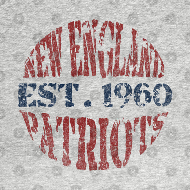 Grunge Vintagen New England Patriots - New England Patriots - T-Shirt ...