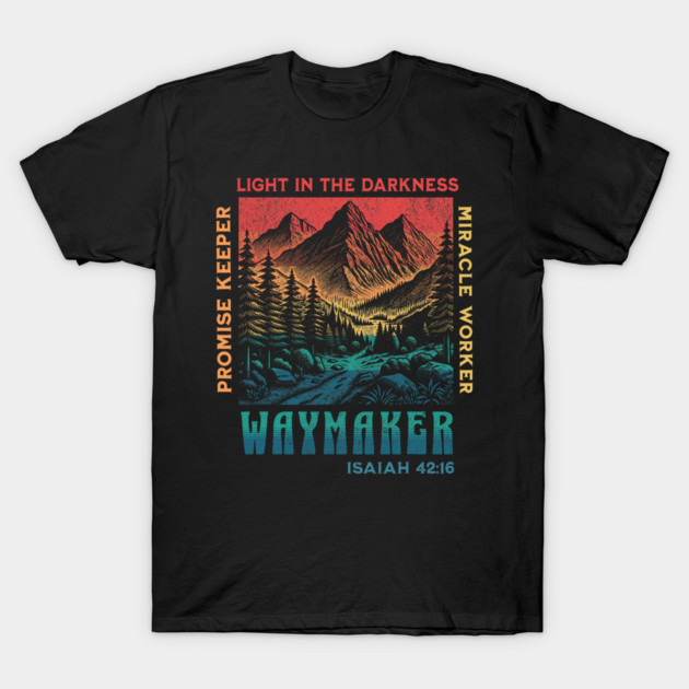 Waymaker Promise Keeper Light In The Darkness Jesus Christian - Jesus ...