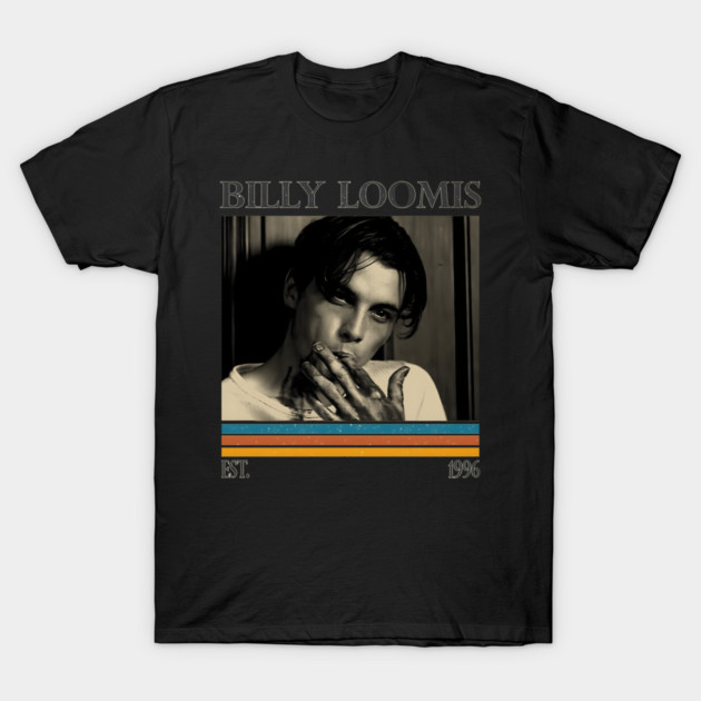 Billy Loomis - Retro Movie Icon - T-Shirt | TeePublic