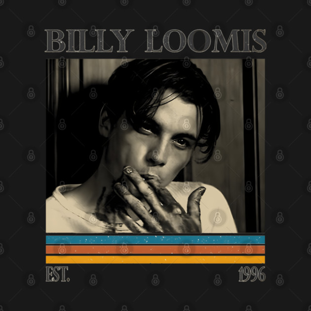 Billy Loomis - Retro Movie Icon - T-Shirt | TeePublic